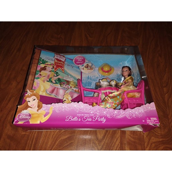 Toys | From The Disney Book Belles Tea Party Playset Brand New In Box ...